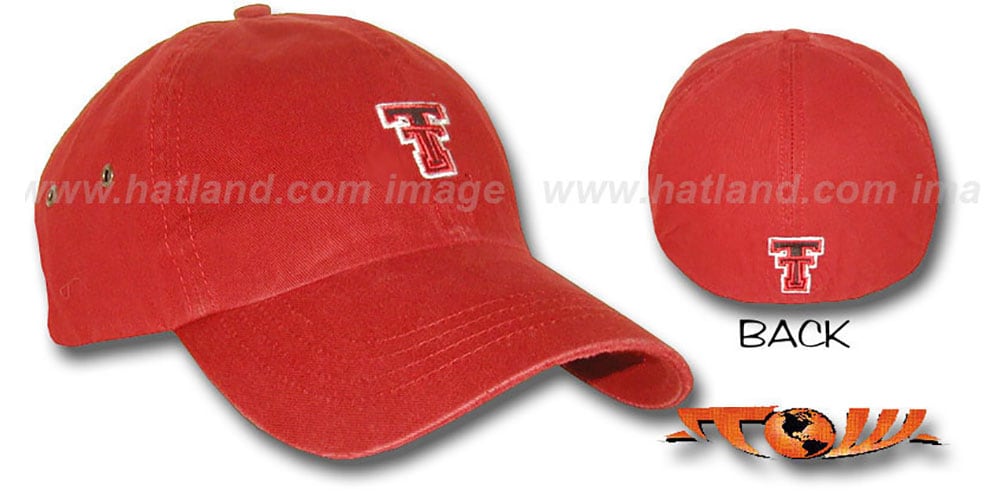 Texas Tech RUGGED Fitted hat by Top Of The World