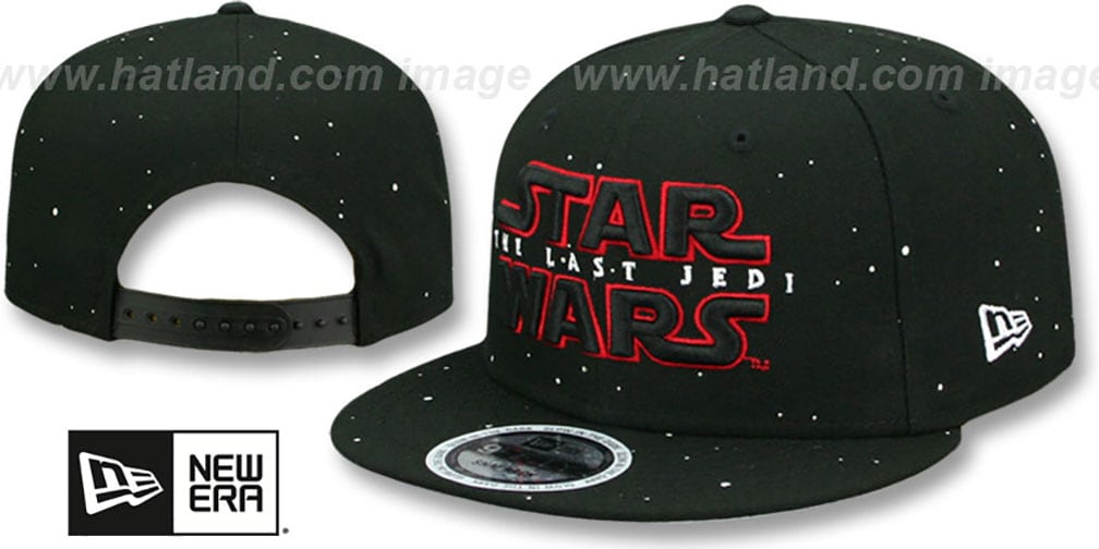 The Last Jedi STAR WARS SNAPBACK Black Hat by New Era
