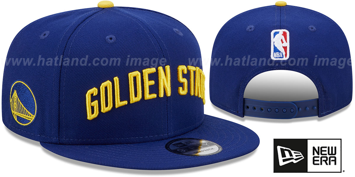 Golden State Warriors STATEMENT SNAPBACK Royal Hat