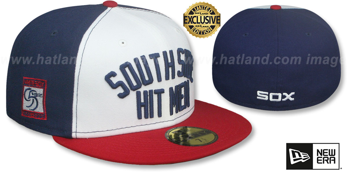 Chicago White Sox SOUTHSIDE HITMEN PATCH-BOTTOM White-Navy-Red Fi