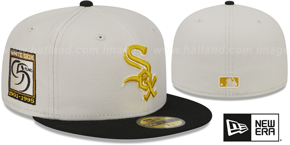 Chicago White Sox TWO-TONE STONE Fitted Hat by New Era
