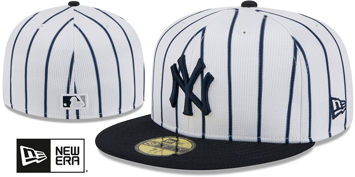 New York Yankees 2025 SPRING TRAINING HOME Fitted Hat