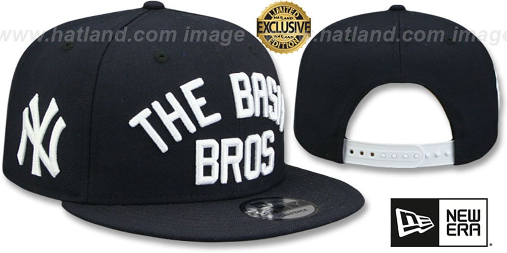 New York Yankees BASH BROS SNAPBACK Navy Hat by New Era