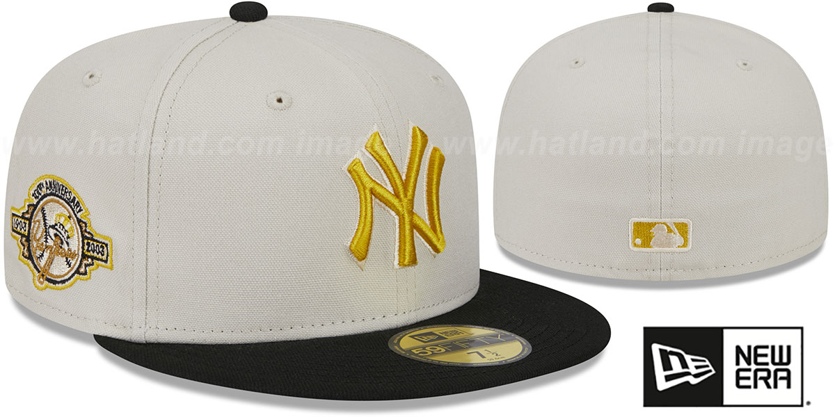 New York Yankees TWO-TONE STONE Fitted Hat by New Era