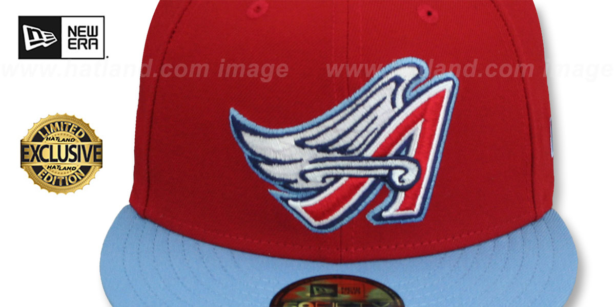 Anaheim Angels COOPERPACK Red-Sky Fitted Hat by New Era
