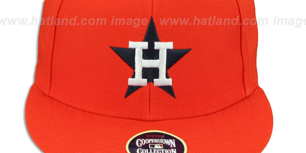Houston Astros 1975 COOPERSTOWN Fitted Hat