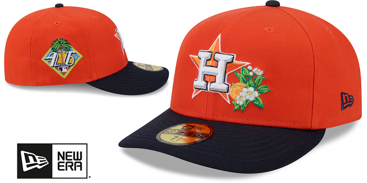 Houston Astros 2026 PRECURVED SPRING TRAINING Fitted Hat