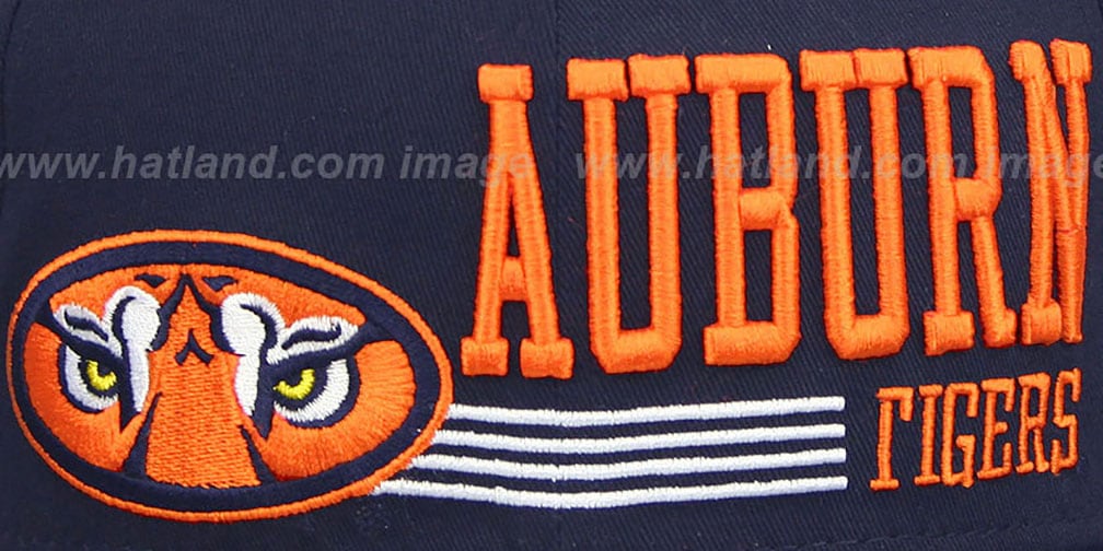 Auburn RETRO-SNAPBACK Navy Hat by New Era
