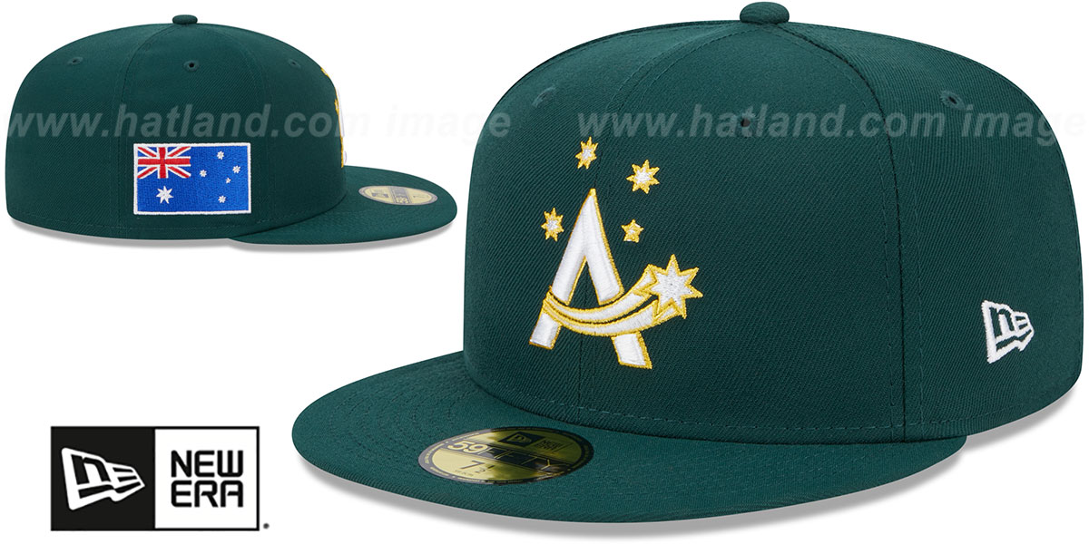 Australia 2023 WBC GAME Green Hat by New Era