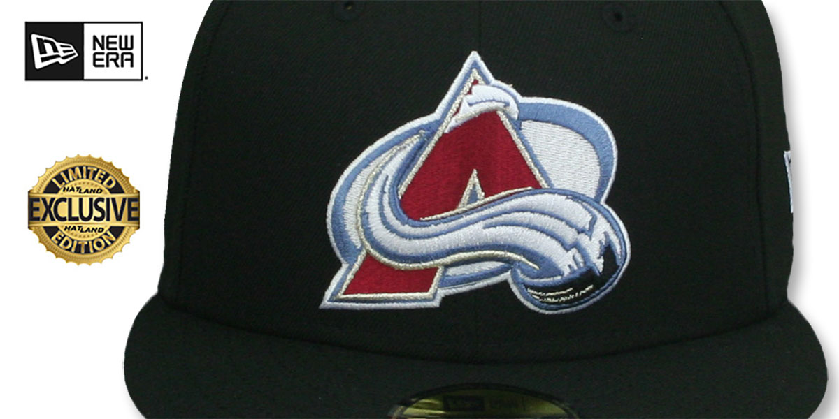Colorado Avalanche NHL TEAM-BASIC Black Fitted Hat