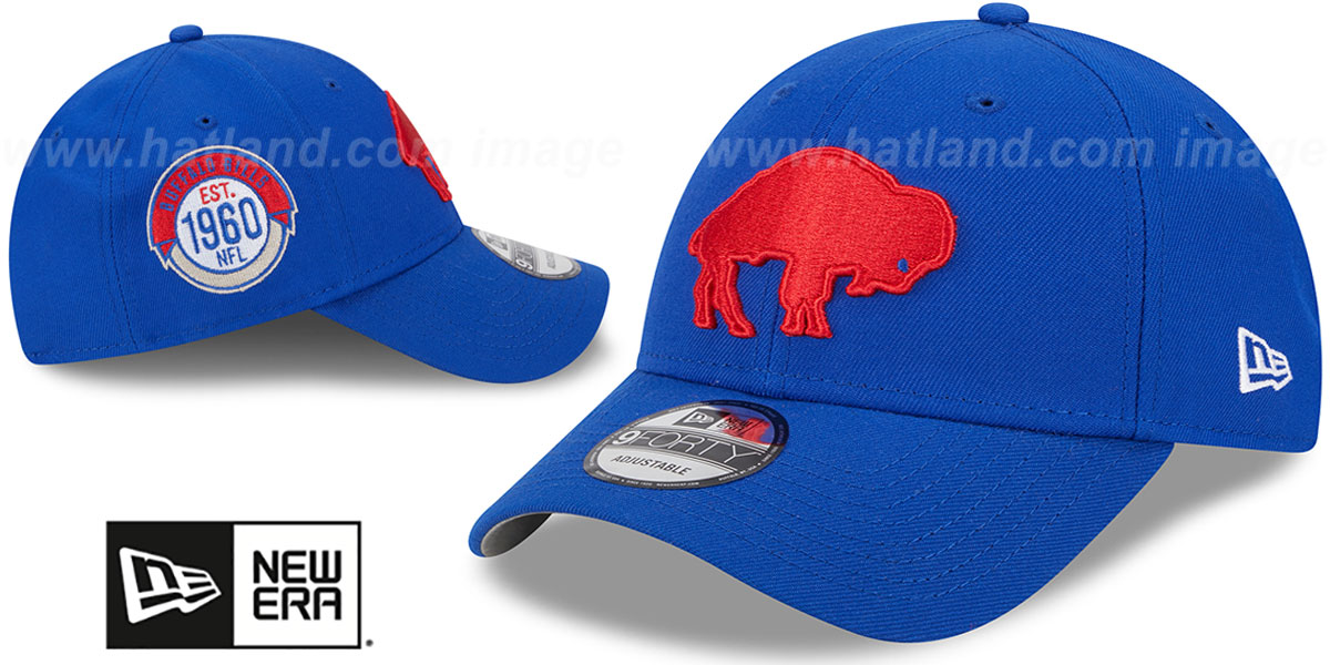 Buffalo Bills HISTORIC SIDELINE SNAPBACK Royal Hat