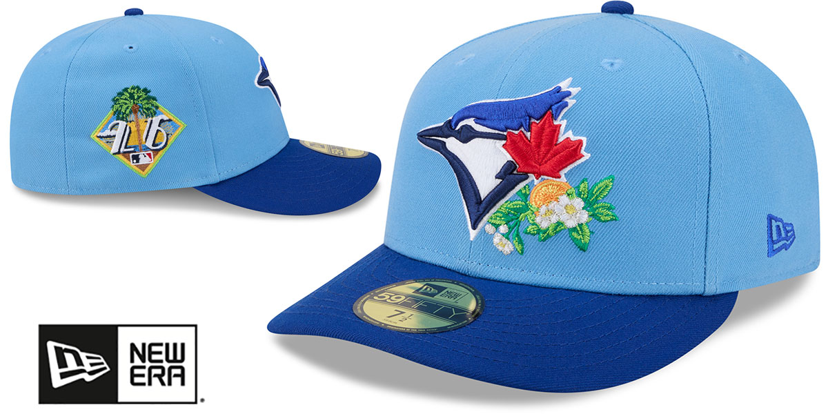 Toronto Blue Jays 2026 PRECURVED SPRING TRAINING Fitted Hat