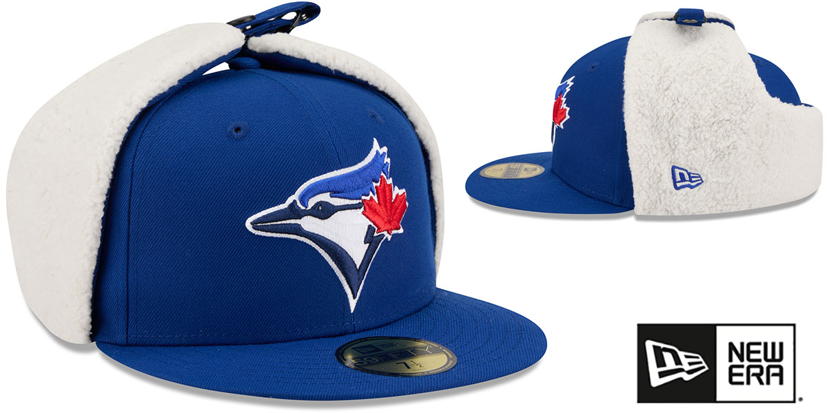 Toronto Blue Jays CLASSIC DOGEAR Royal Fitted Hat by New Era