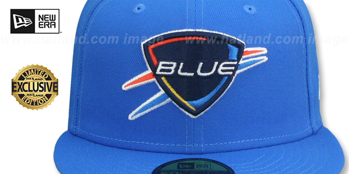 Oklahoma City Blue NBA G-LEAGUE Blue Fitted Hat by New Era