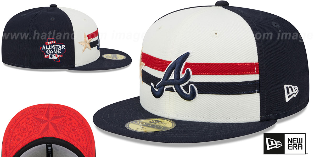 Atlanta Braves 2024 MLB ALL-STAR WORKOUT Fitted Hat