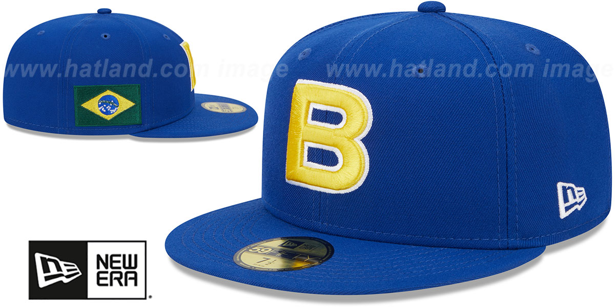 Brazil 2023 WBC GAME Royal Hat by New Era