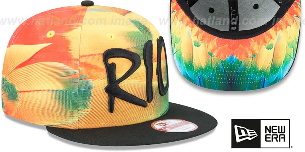 Brazil REALLY RIO SNAPBACK Hat by New Era