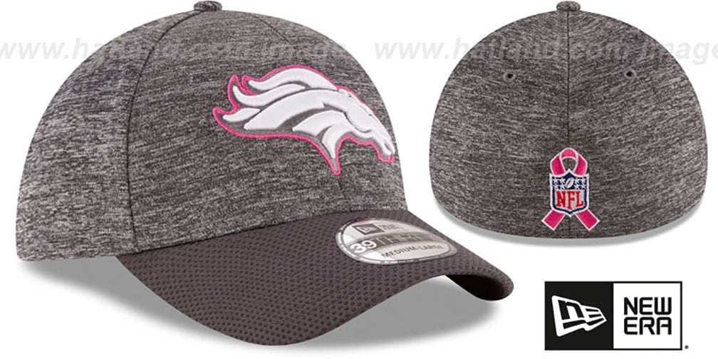 Denver Broncos 2016 BCA FLEX Grey-Grey Hat by New Era