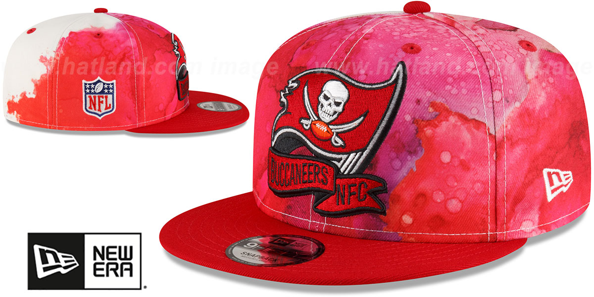 Tampa Bay Buccaneers 2022 NFL SIDELINE TIE-DYE SNAPBACK Hat