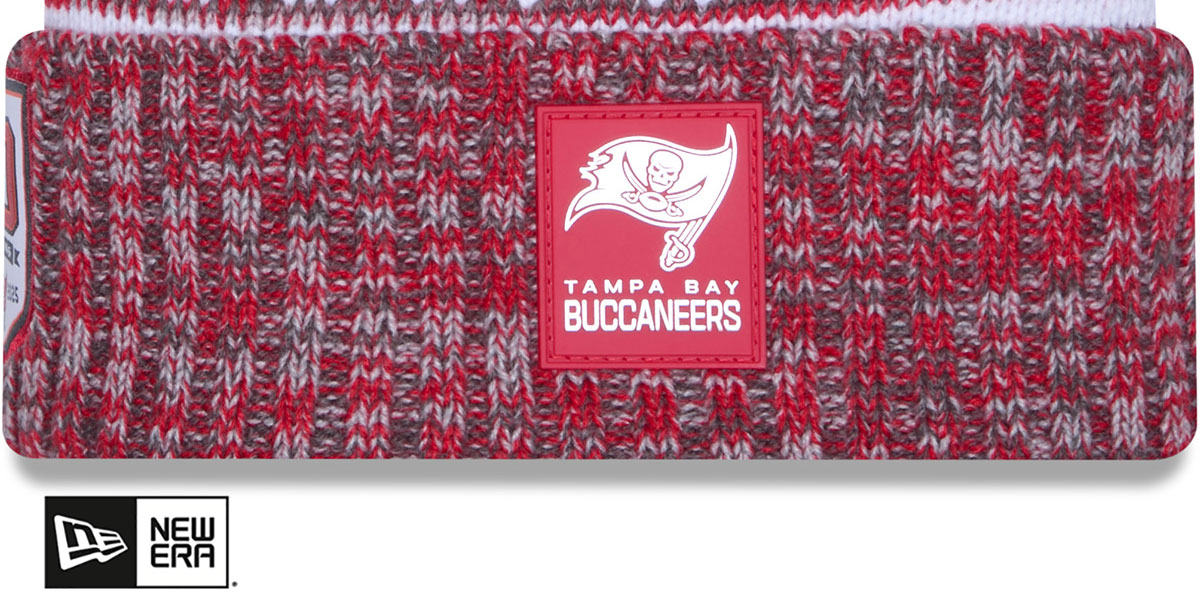 Tampa Bay Buccaneers 2025 NFL SIDELINE Knit Beanie Hat