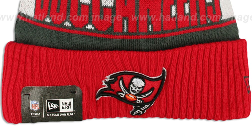 Tampa Bay Buccaneers REP-UR-TEAM Knit Beanie Hat by New Era
