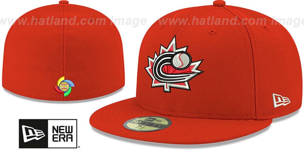 Canada PERFORMANCE WBC-2 Red Hat by New Era