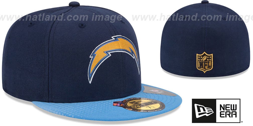 San Diego Chargers 2015 NFL DRAFT Navy-Blue Fitted Hat