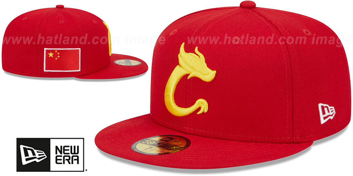 Canada China 2023 WBC GAME Red Hat by New Era
