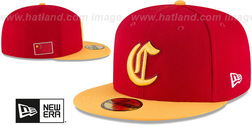 China PERFORMANCE WBC-2 Red-Gold Hat by New Era