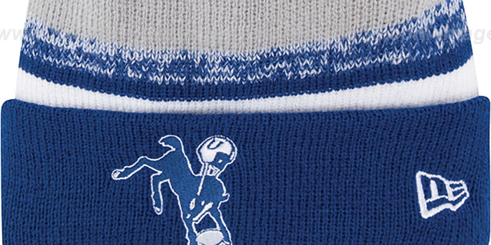 Colts 2014 THROWBACK STADIUM Knit Beanie Hat by New Era