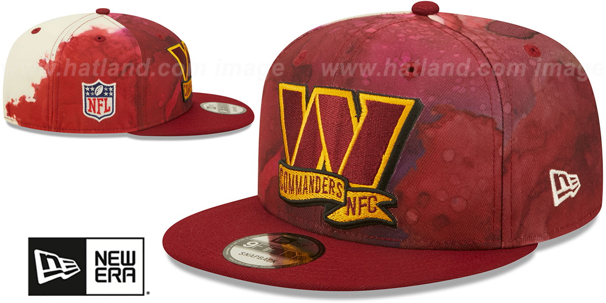 Washington Commanders 2022 NFL SIDELINE TIE-DYE SNAPBACK Hat