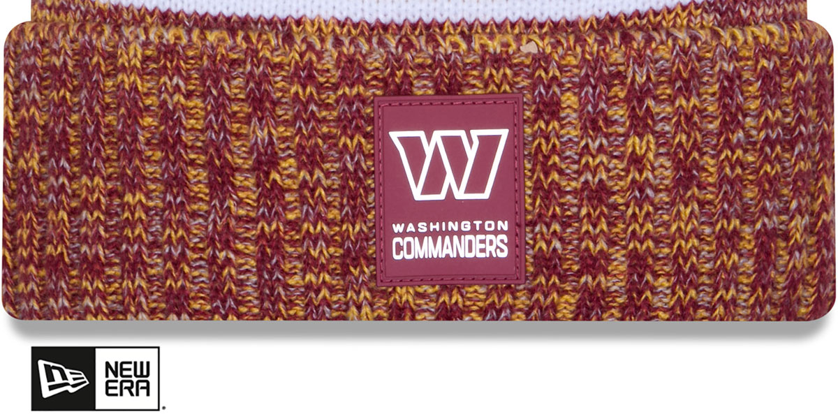 Washington Commanders 2025 NFL SIDELINE Knit Beanie Hat