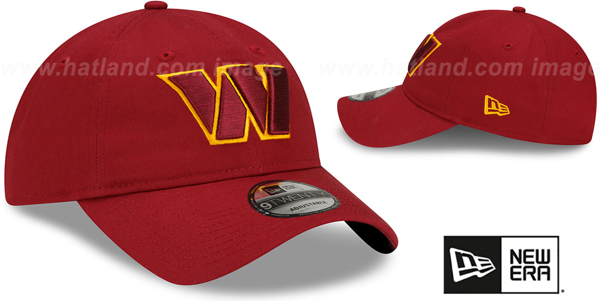 Washington Commanders CORE-CLASSIC STRAPBACK Burgundy Hat