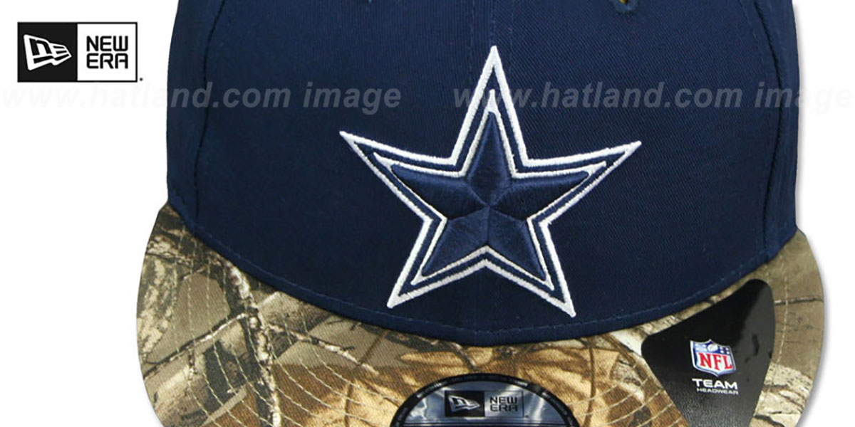 Dallas Cowboys TEAM REELTREE CAMO SNAPBACK Hat by New Era