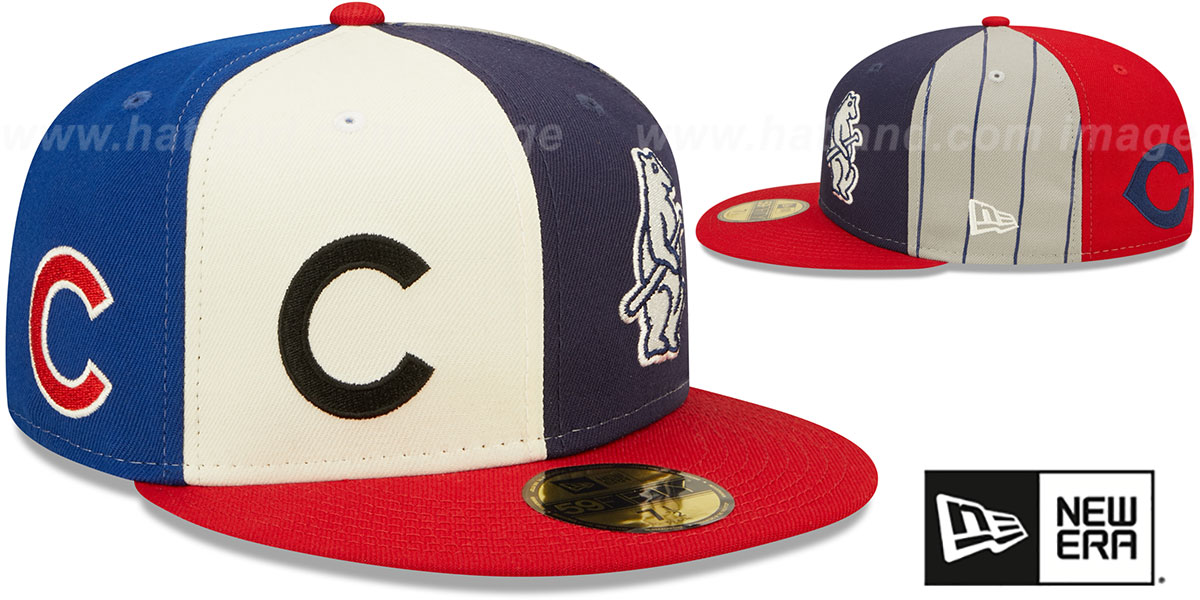 Chicago Cubs EVOLUTION PINWHEEL Fitted Hat by New Era