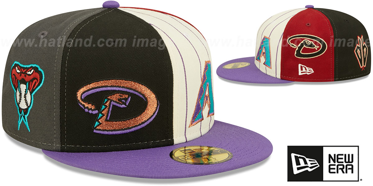 Arizona Diamondbacks EVOLUTION PINWHEEL Fitted Hat