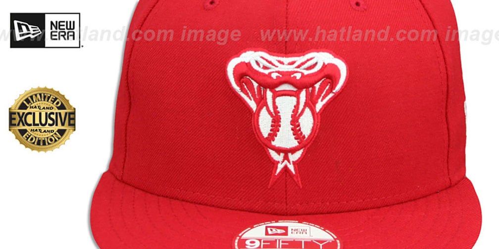 Arizona Diamondbacks TEAM-BASIC SNAPBACK Red-White Hat Arizona Diamondbacks TEAM-BASIC SNAPBACK Red-White Hat