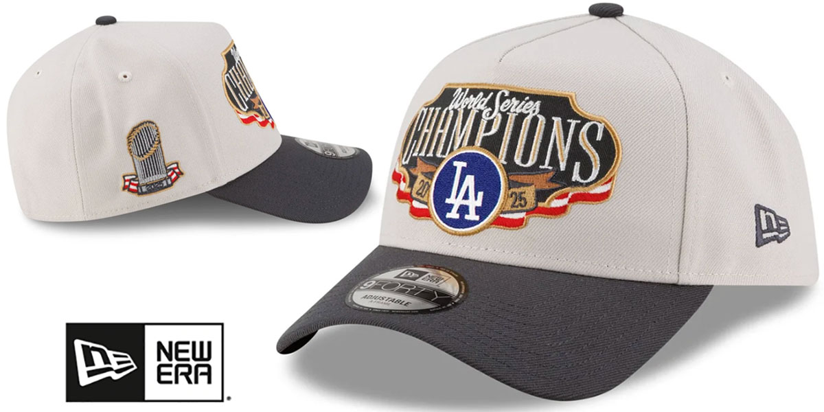 Los Angeles Dodgers 2025 WORLD SERIES CHAMPS LOCKER ROOM SNAPBACK