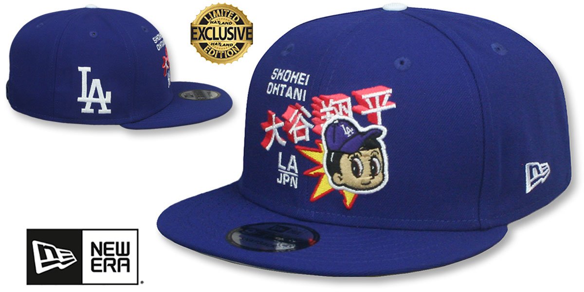 Los Angeles Dodgers OHTANI ANIME SNAPBACK Royal Hat