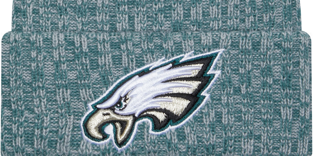 Philadelphia Eagles 2023 SIDELINE Knit Beanie Hat by New Era