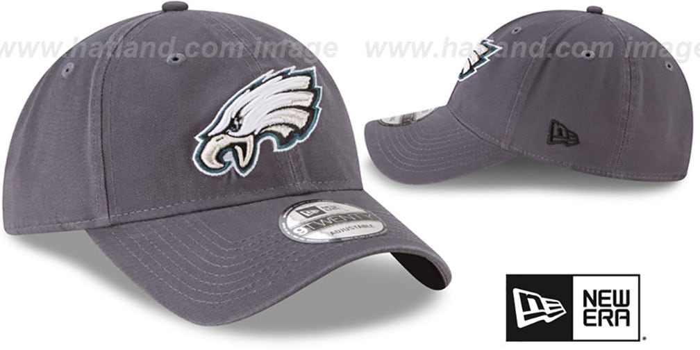 Philadelphia Eagles CORE-CLASSIC STRAPBACK Charcoal Hat