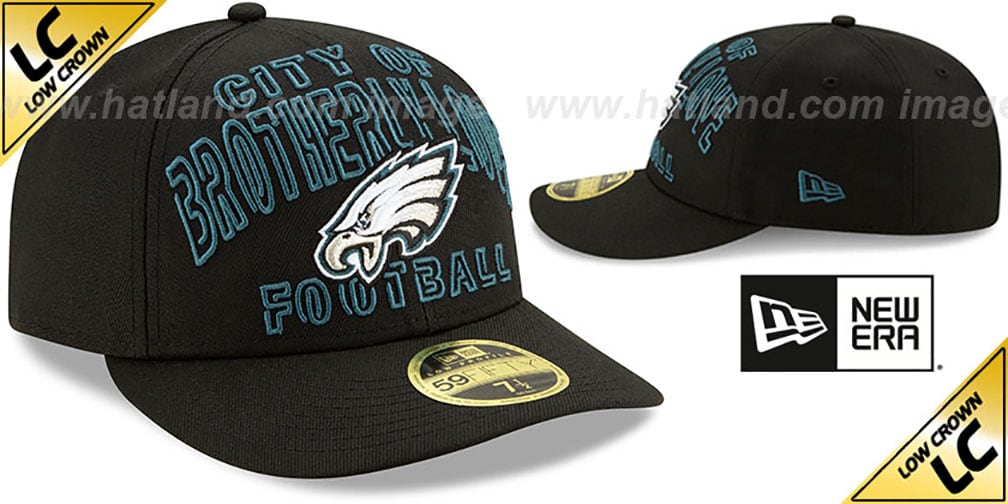 Philadelphia Eagles LOW-CROWN ALT 2020 NFL VIRTUAL DRAFT Black Fi