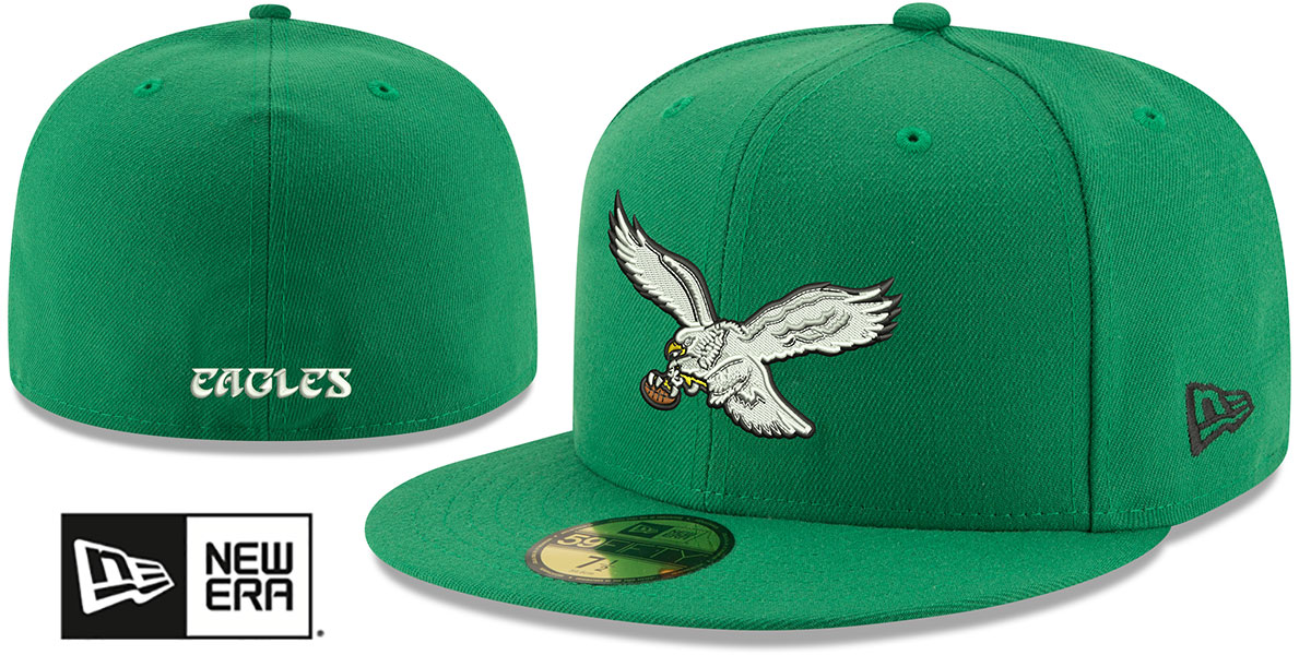 Philadelphia Eagles TB SUPER BOWL LIX CHAMPIONS Kelly Fitted Hat