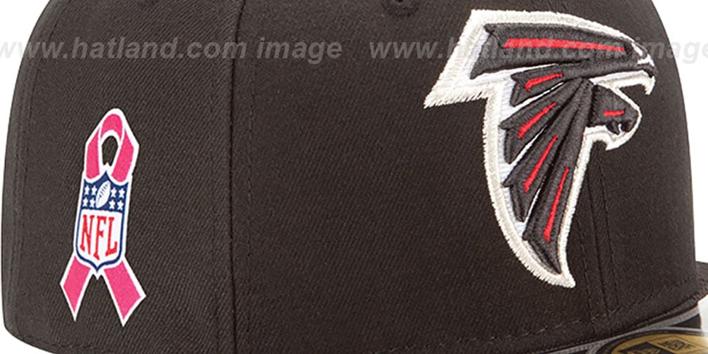 Atlanta Falcons NFL BCA Black Fitted Hat by New Era