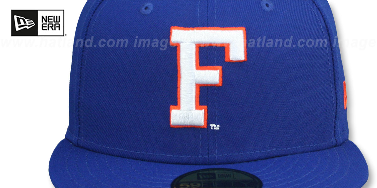 Florida NCAA TEAM-BASIC Royal Fitted Hat by New Era