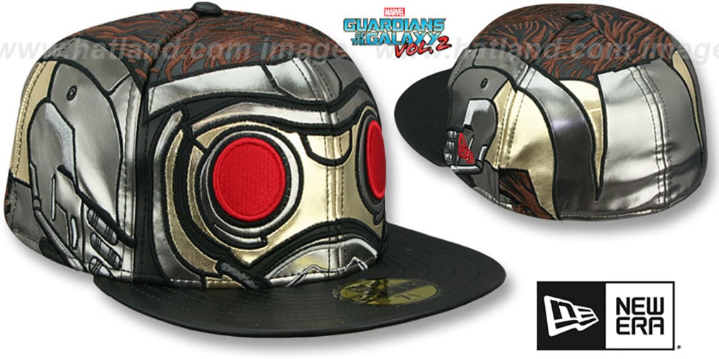 Guardians of the Galaxy STARLORD CHARACTER FACE Vol.2 Fitted Hat