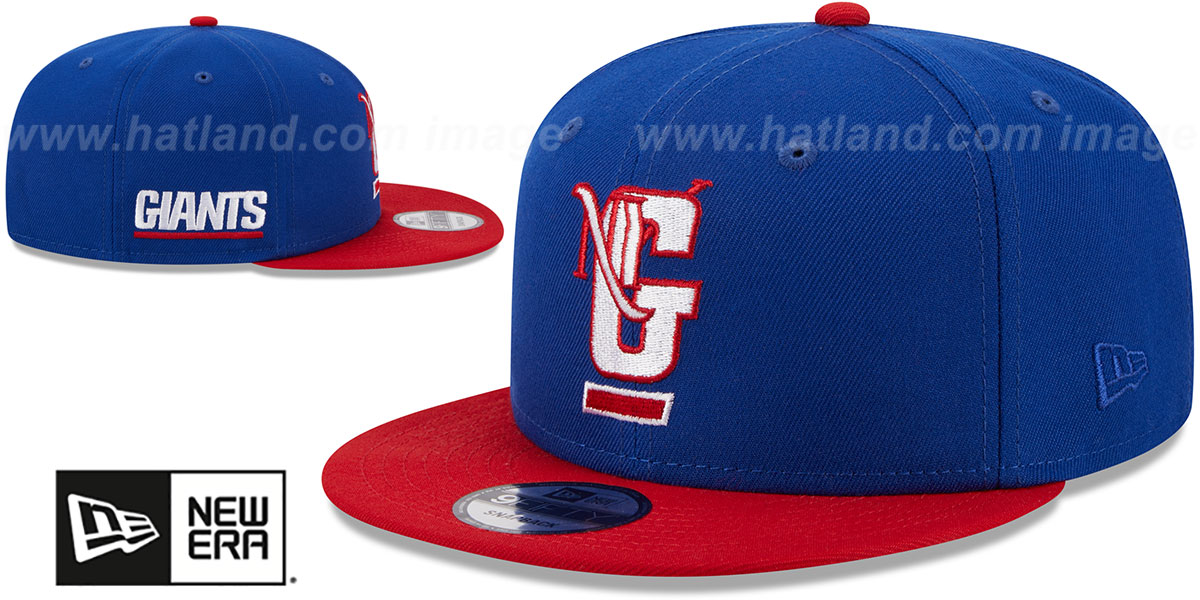New York Giants NFL LIGATURE SNAPBACK Royal-Red Hat