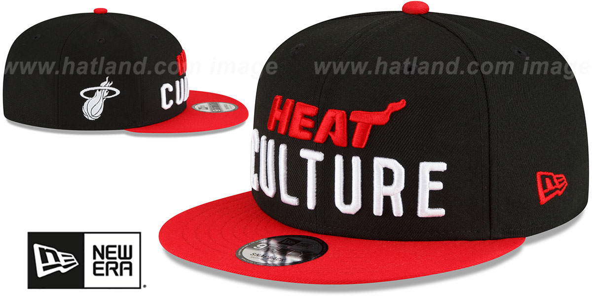 Miami Heat 23-24 CITY-EDITION SNAPBACK Hat by New Era