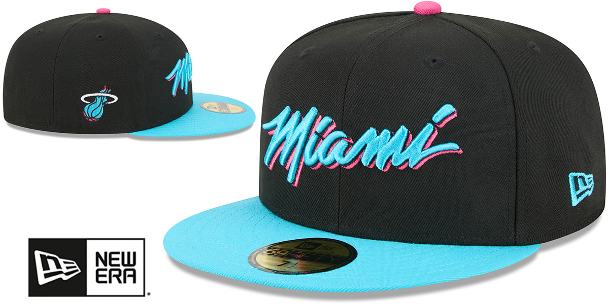 Miami Heat 25-26 CITY-EDITION Fitted Hat by New Era