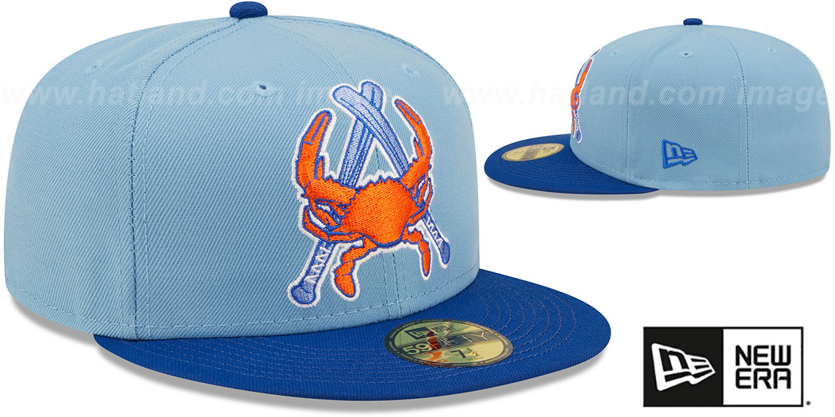 Aberdeen IronBirds THEME NIGHT Sky-Royal Fitted Hat